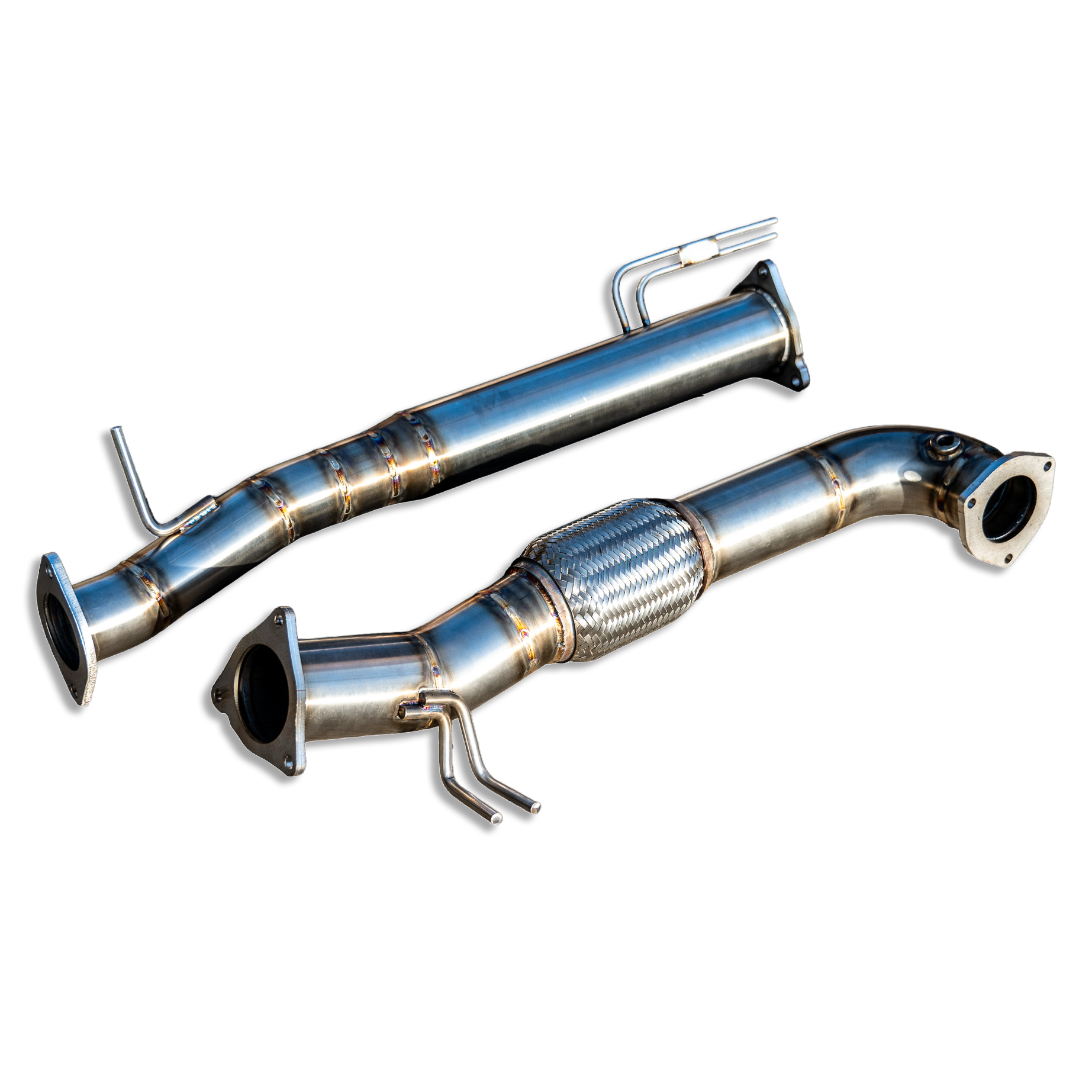 D5 3" Stainless Steel Downpipe & DPF Delete – (Manual) – ÄLG Performance